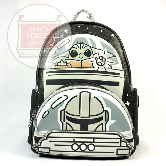 Loungefly | Bags | 224 Disney Parks Loungefly Mandalorian Grogu Mini ...